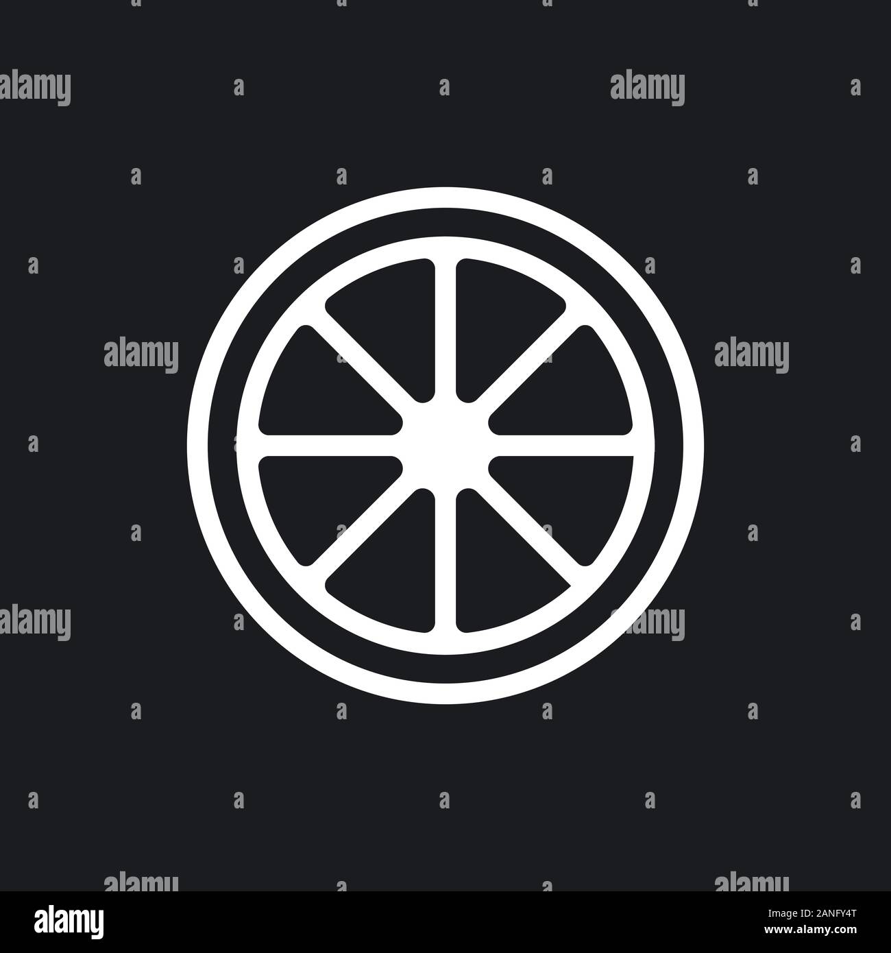 Fruit icons, vector symbol of food signs Stock Vector Image & Art - Alamy