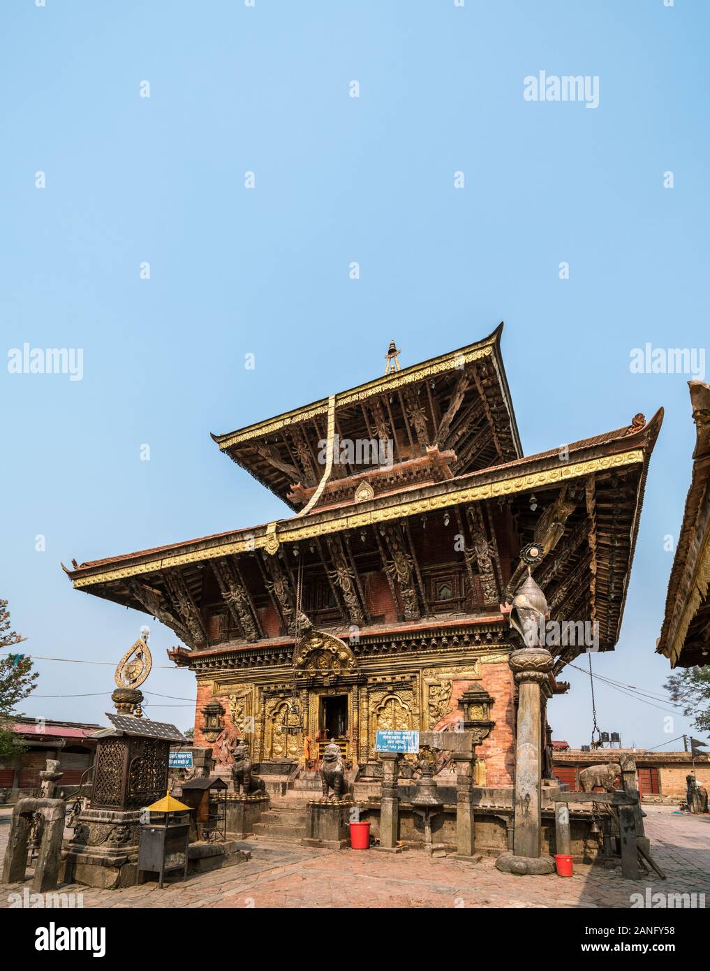 Changu Narayan Temple in Kathmandu Valley, Nepal Stock Photo - Alamy