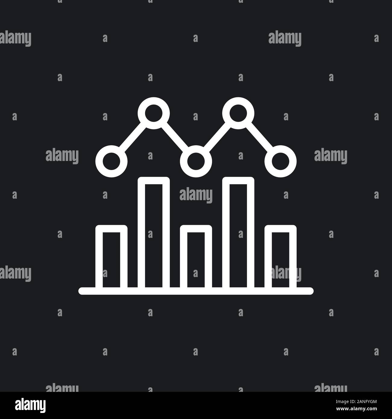 Diagram and graphs vector icons for your design Stock Vector Image ...