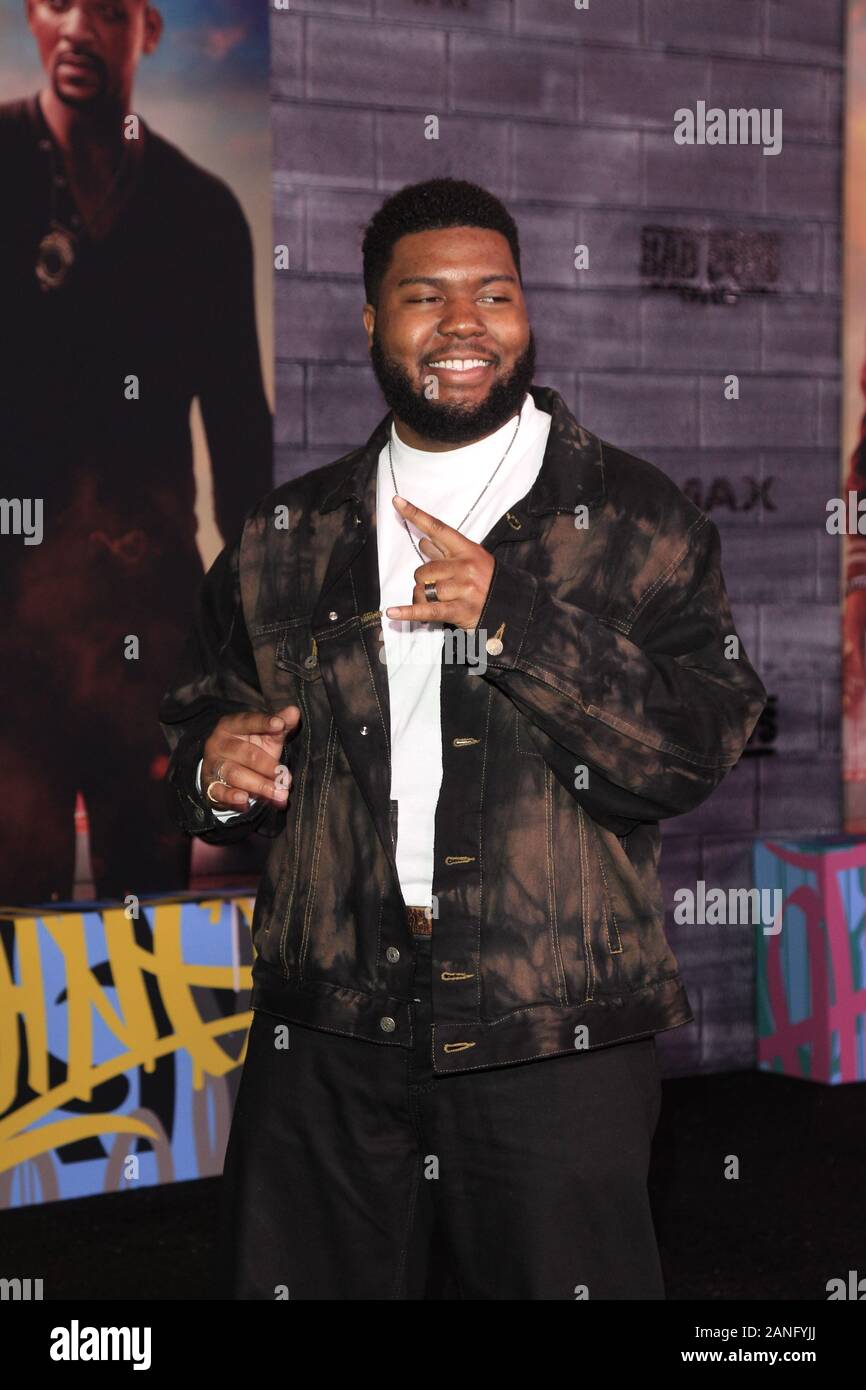 January 14, 2020, Los Angeles, CA, USA: LOS ANGELES - JAN 14: Khalid at ...
