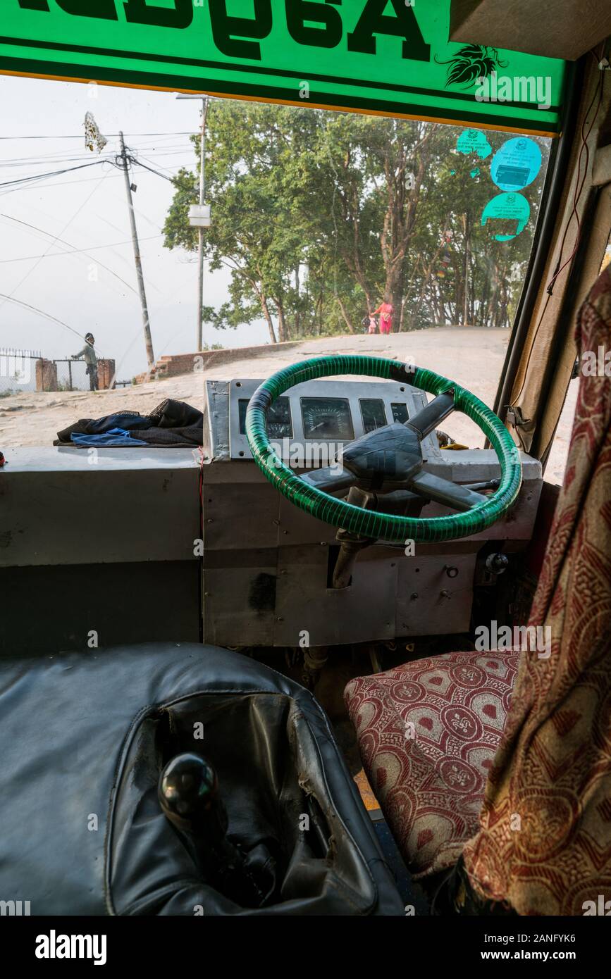 Nepali public transport hi-res stock photography and images - Alamy