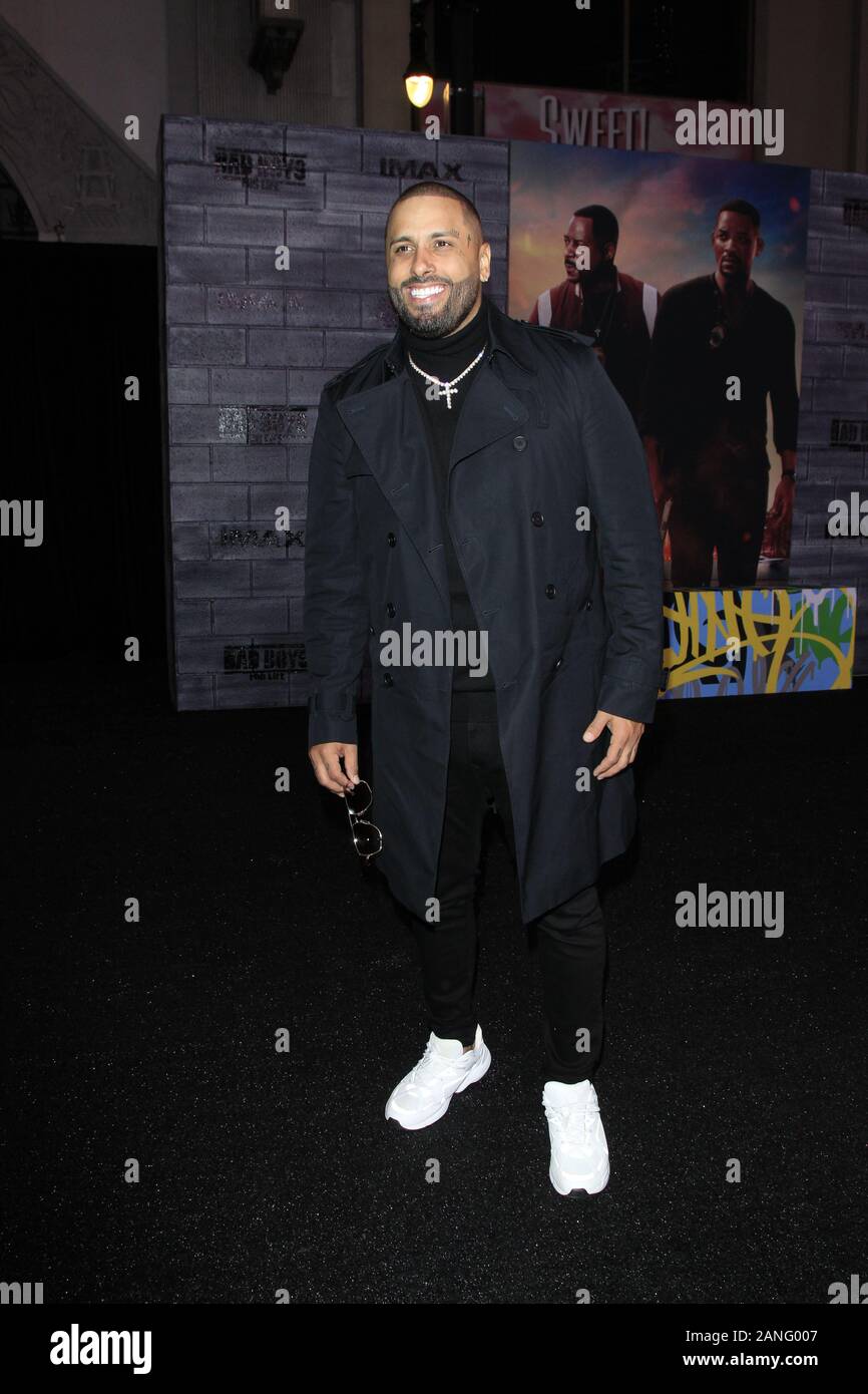 January 14, 2020, Los Angeles, CA, USA: LOS ANGELES - JAN 14: Nicky Jam ...