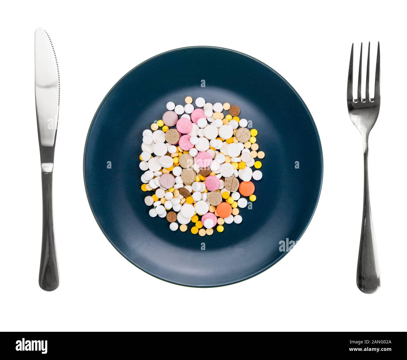 Pills plate Cut Out Stock Images & Pictures - Alamy