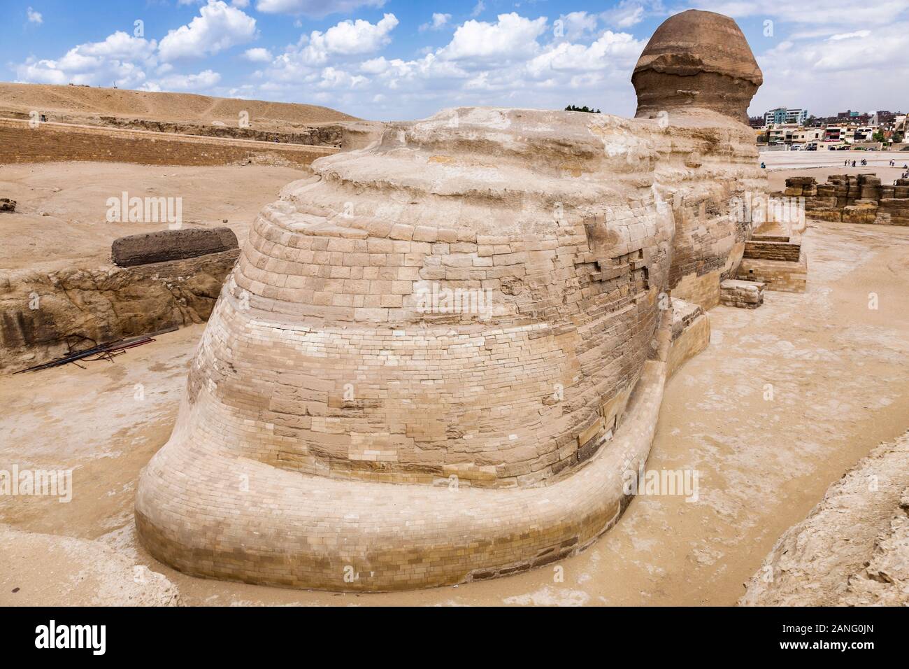 Back of sphinx egypt hi-res stock photography and images - Alamy