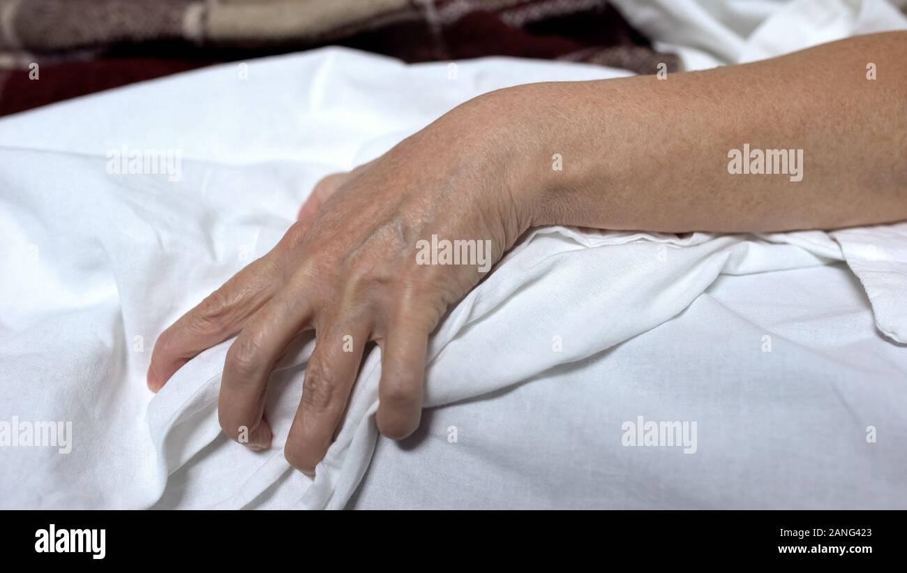 Clenching hand female hi-res stock photography and images - Alamy