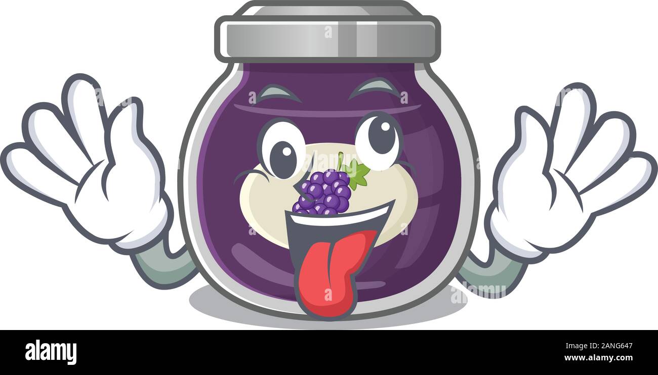 Cartoon Grape Jelly