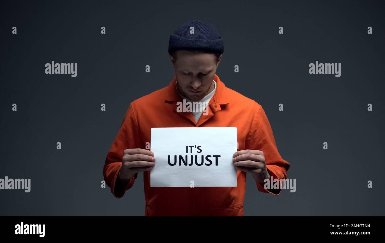 Unjust system hi-res stock photography and images - Alamy