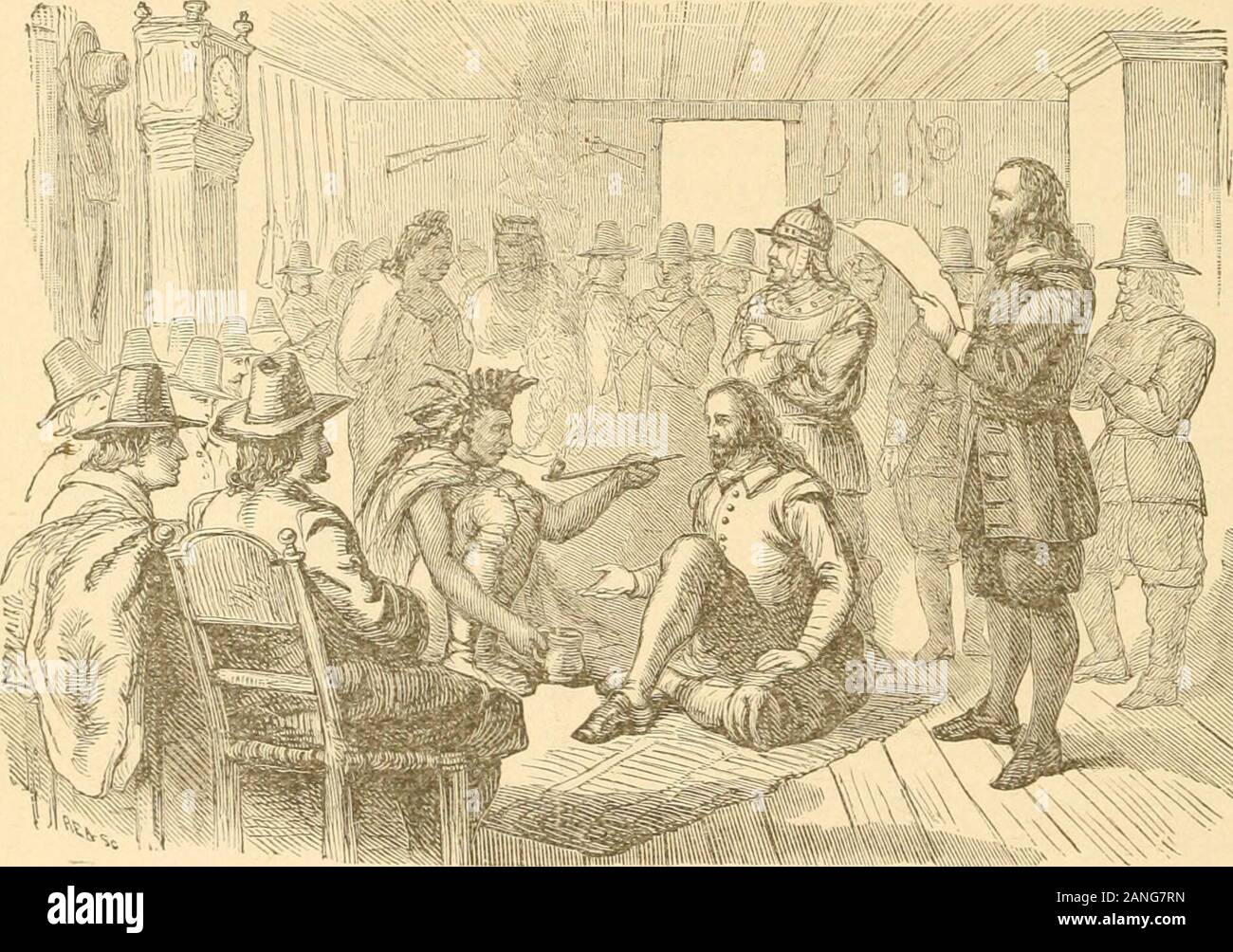 Squanto indian hi-res stock photography and images - Alamy