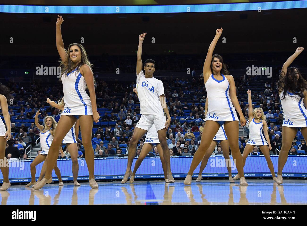 Jan 15, 2020; Los Angeles, California, USA; UCLA Bruins male ...