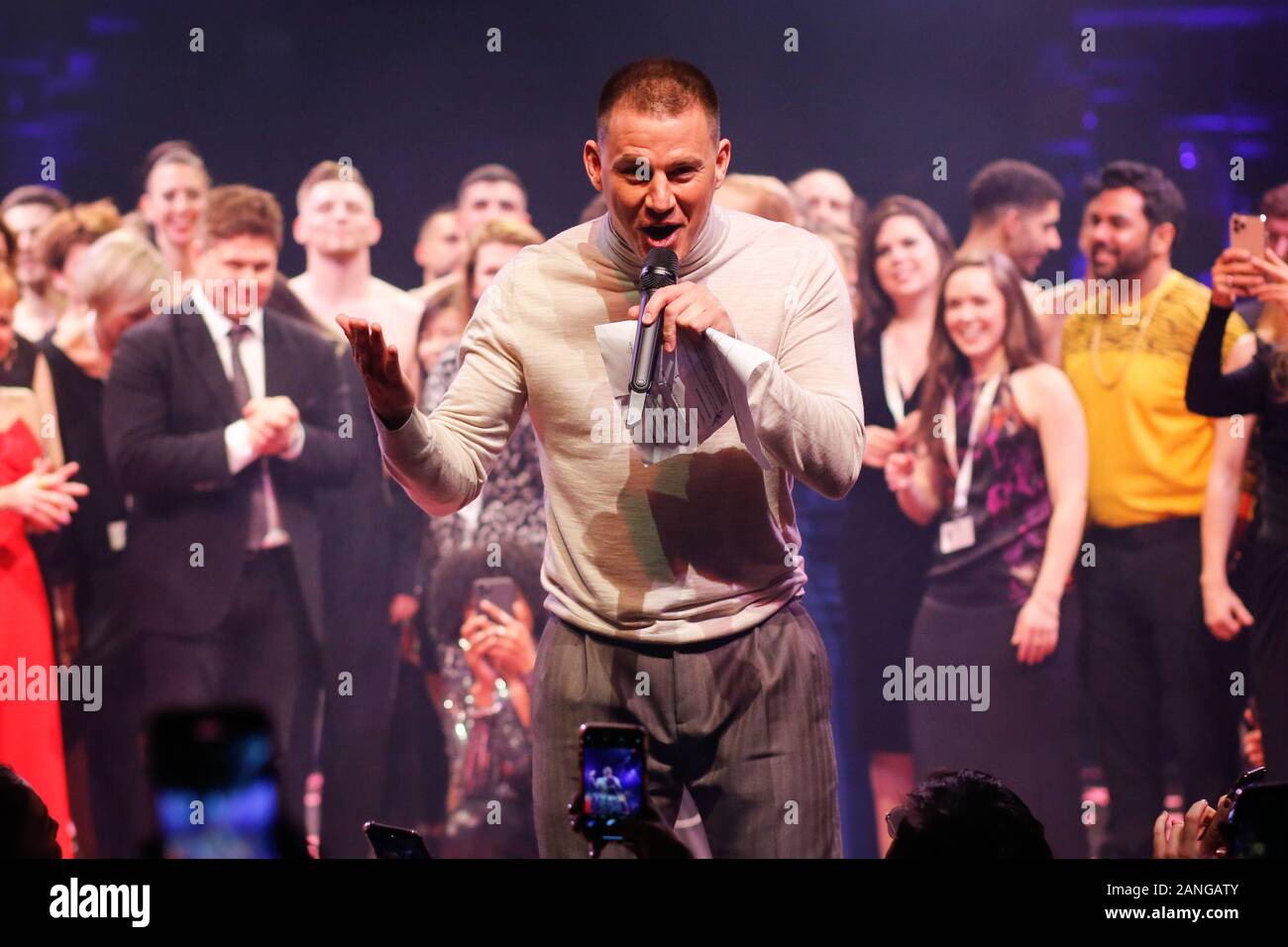 January 16, 2020, Berlin: Channing Tatum arrives at the premiere of the ...