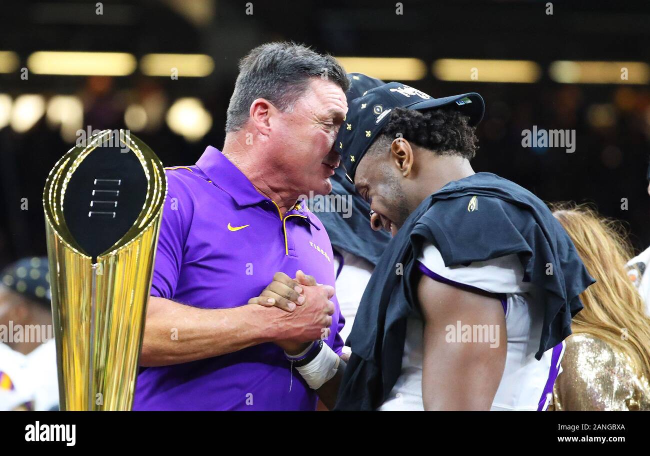 Ncaa national championship trophy hi-res stock photography and images ...