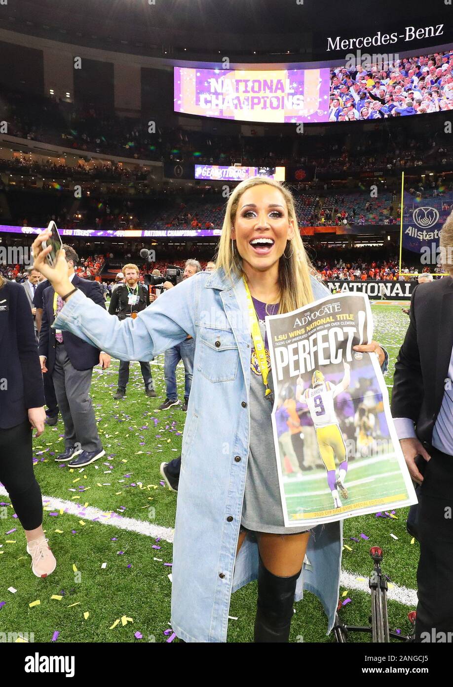 American bobsledder Lolo Jones celebrates after the NCAA College ...