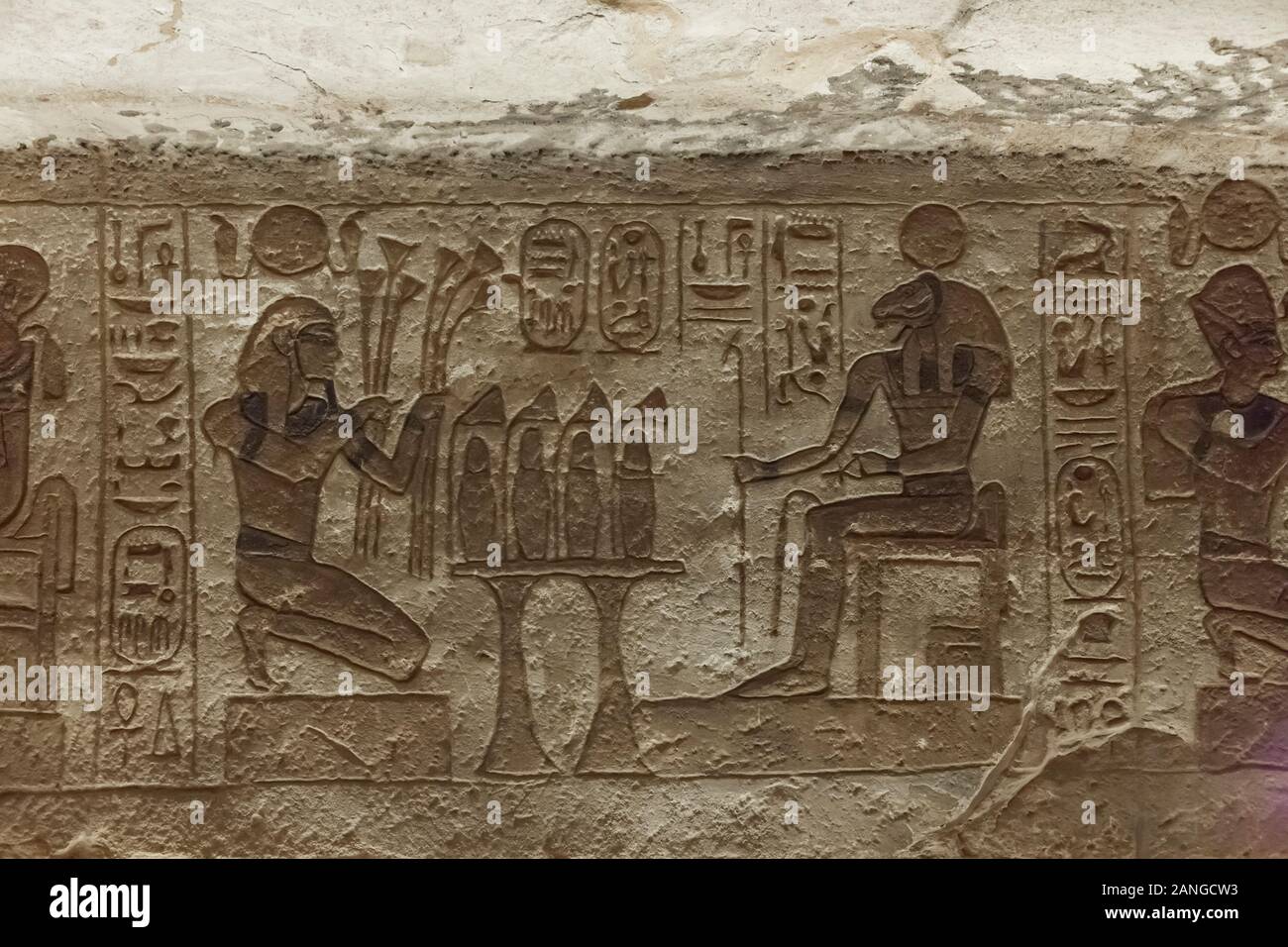 Inside of the Great Temple, Abu Simbel temples, Nubian Monuments, Abu ...