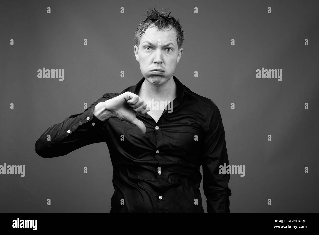 Wet clothes, unhappy hi-res stock photography and images - Alamy