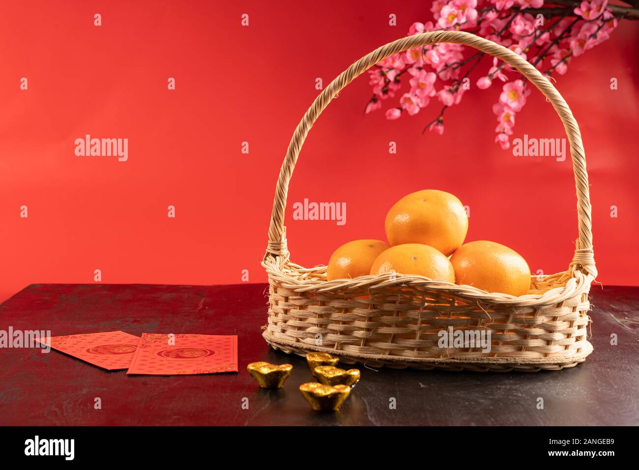 Lunar Chinese New Year concept background Stock Photo - Alamy