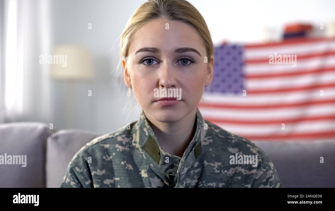 Female soldier usa hi-res stock photography and images - Alamy