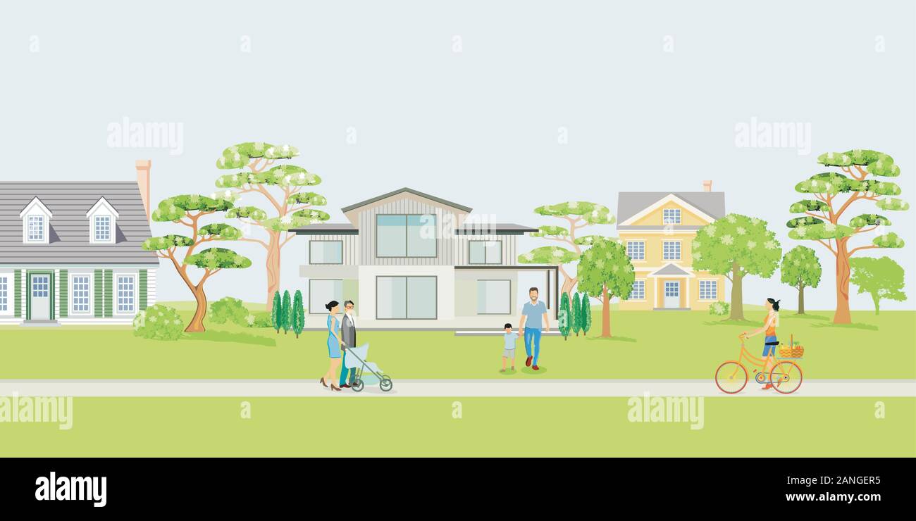 View building on city Stock Vector Images - Alamy