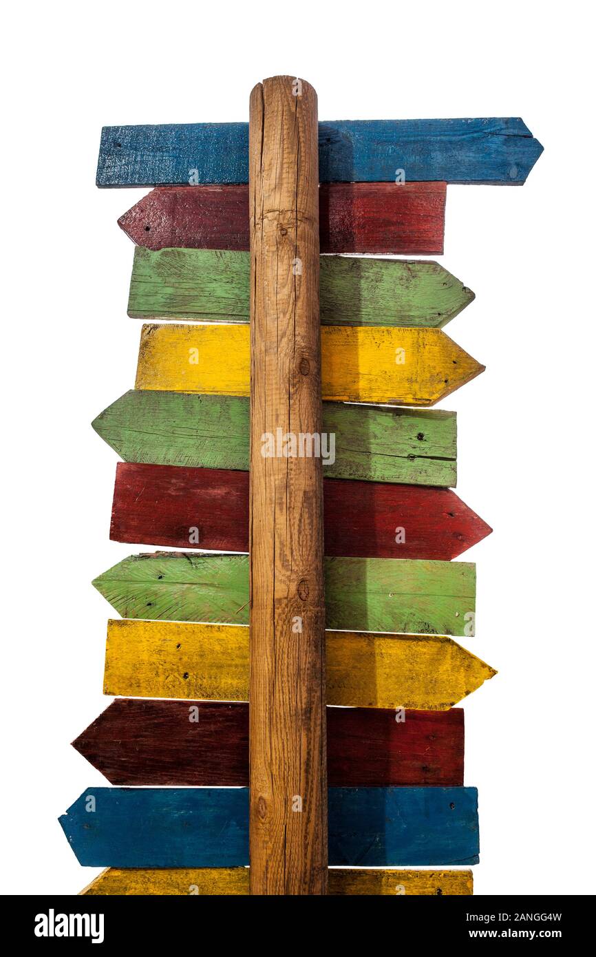 Multi Colour Arrows High Resolution Stock Photography and Images - Alamy