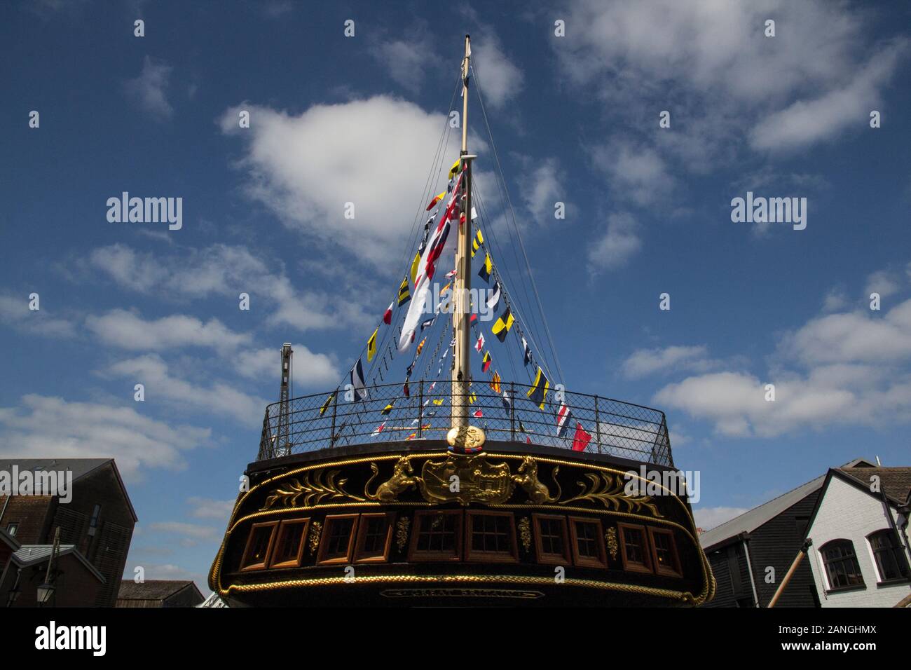 BRISTOL, UK - APRIL 8, 2019. SS Great Britain is a museum ship and ...