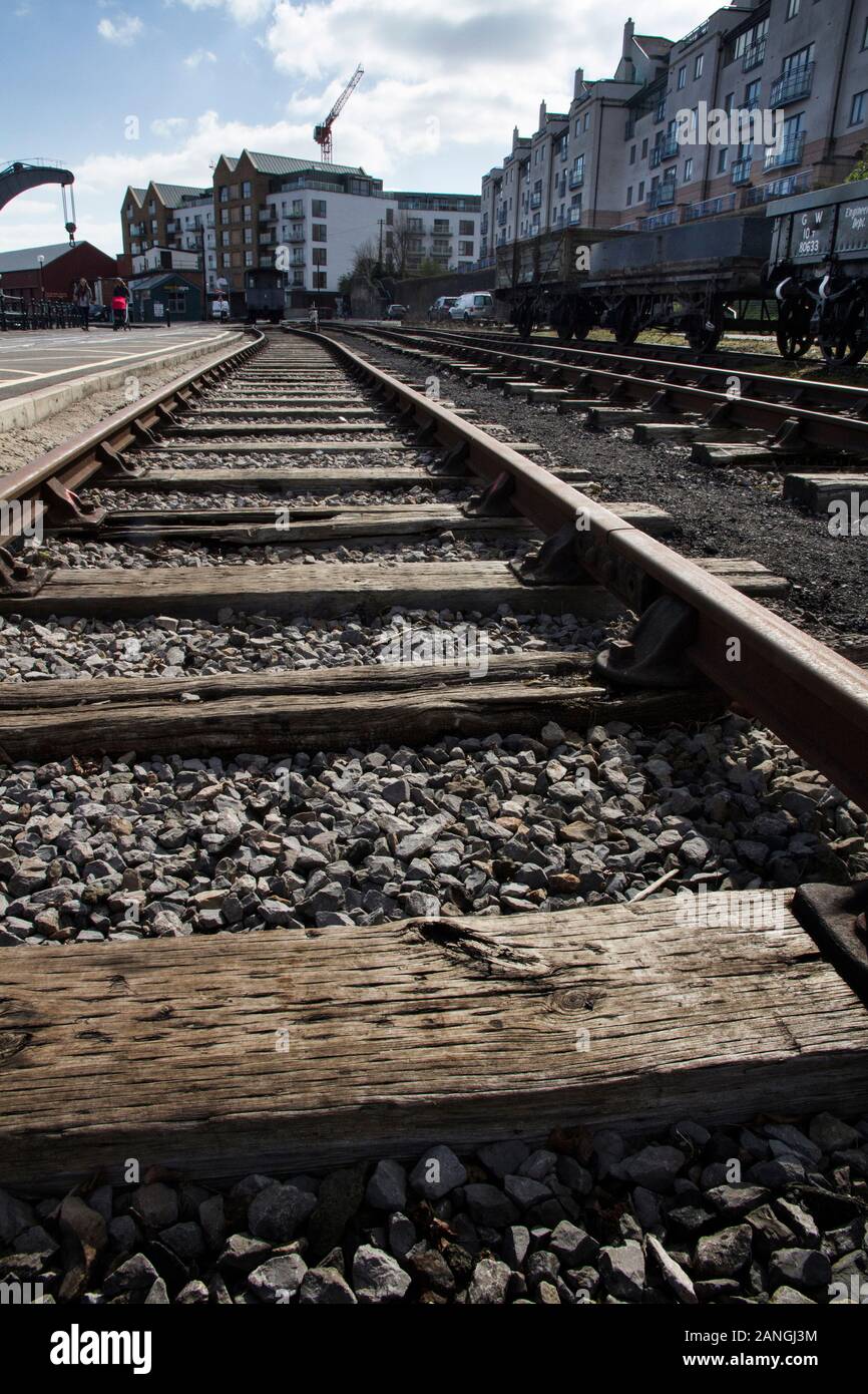 Bristol harbour railway tracks hi-res stock photography and images - Alamy