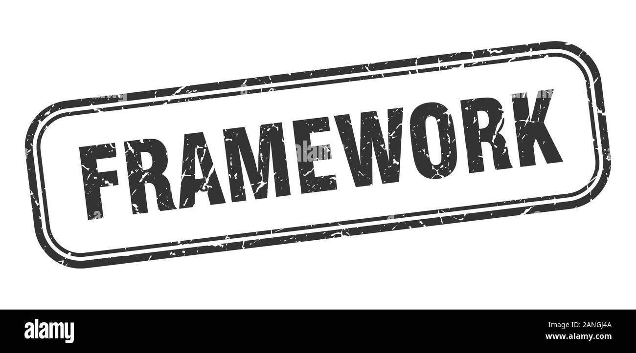 framework stamp. framework square grunge black sign Stock Vector Image & Art - Alamy