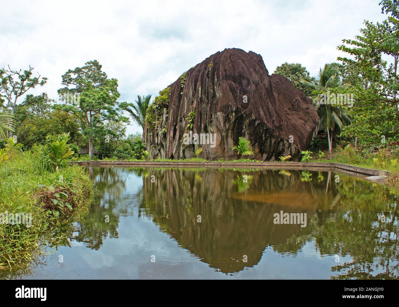 Batu Belimbing Stone, Singkawang, West Kalimantan, Indonesia Stock ...