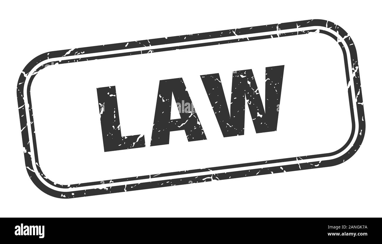 law stamp. law square grunge black sign Stock Vector Image & Art - Alamy