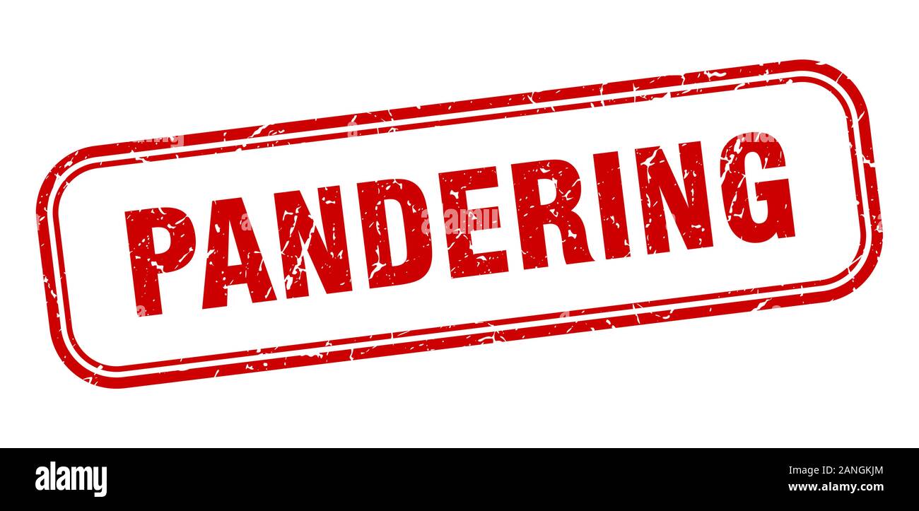 Pandering Stock Vector Images - Alamy