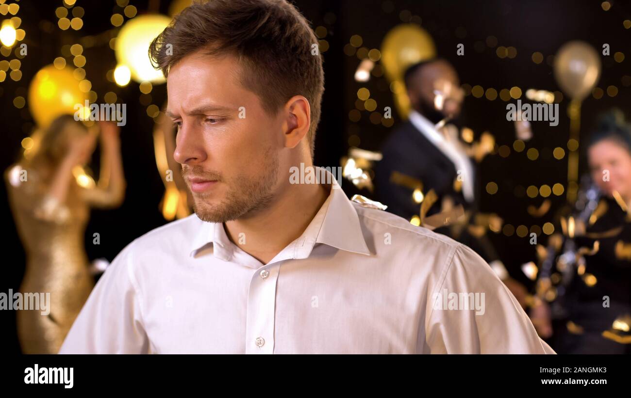 Night club man noise hi-res stock photography and images - Alamy
