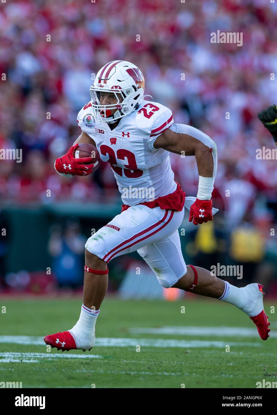Badgers. 01st Jan, 2020. - Pasadena, CA, USA : Wisconsin Badgers ...