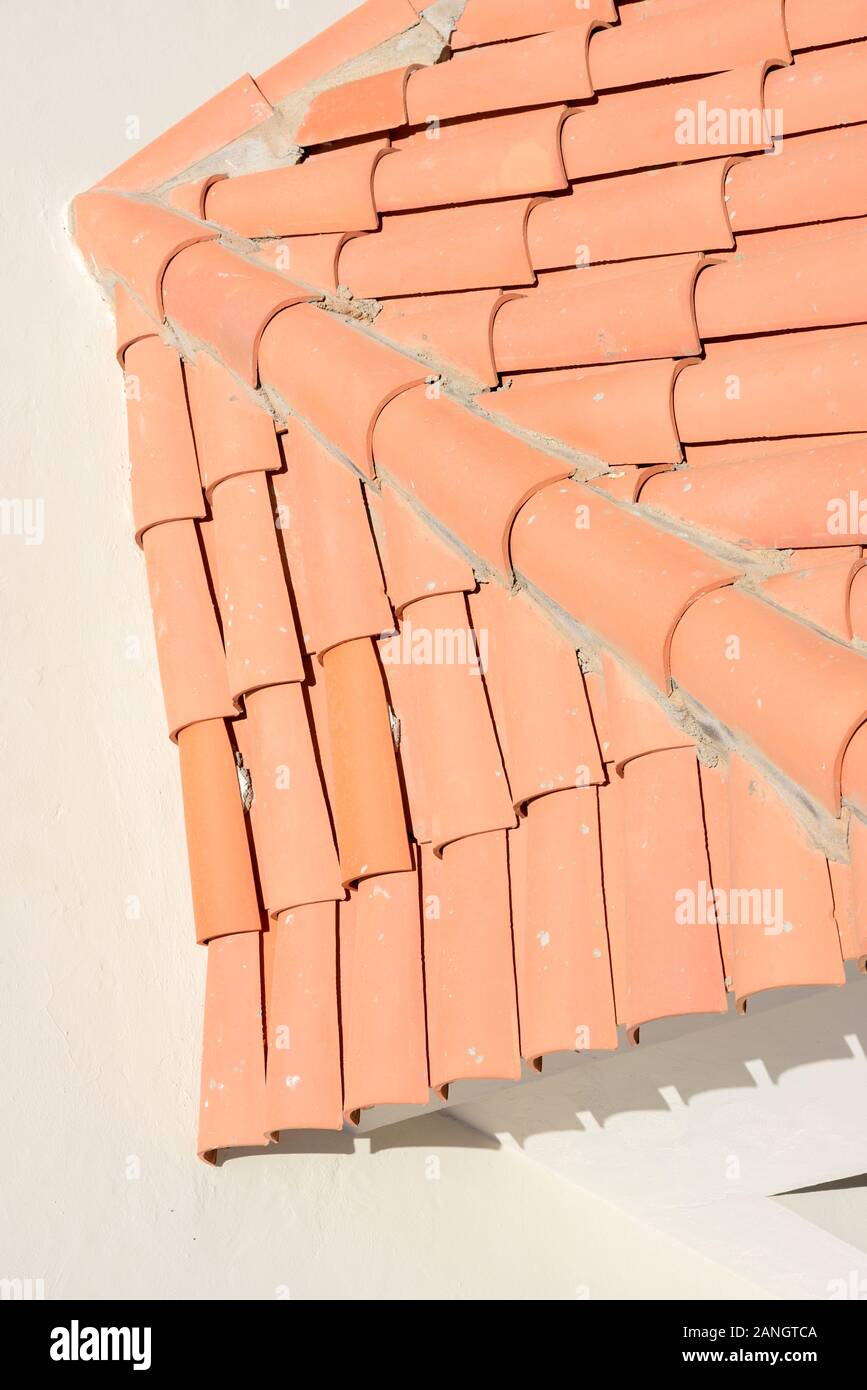 Sloping orange roof hi-res stock photography and images - Alamy