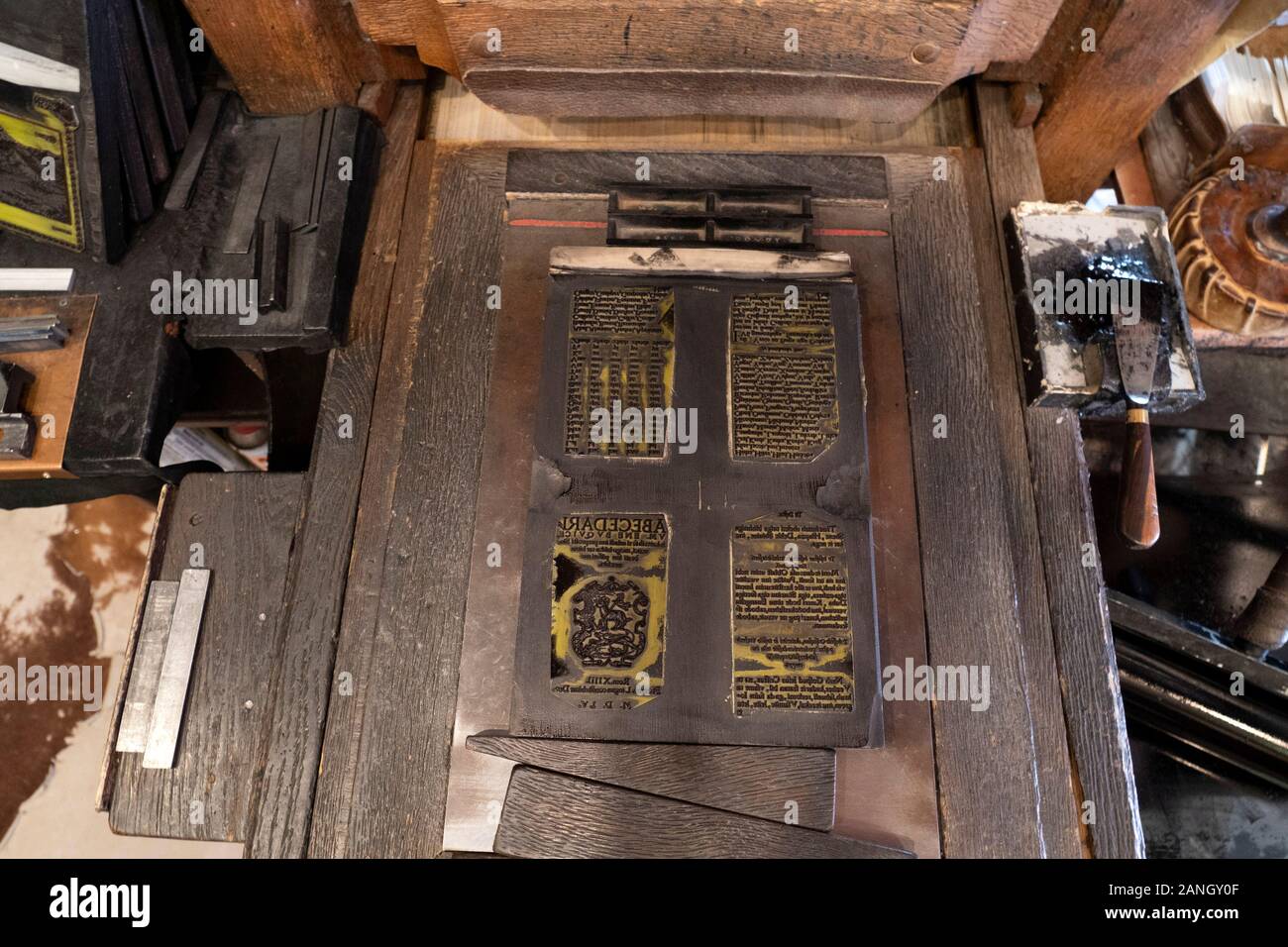 Ancient paper rollers hi-res stock photography and images - Alamy
