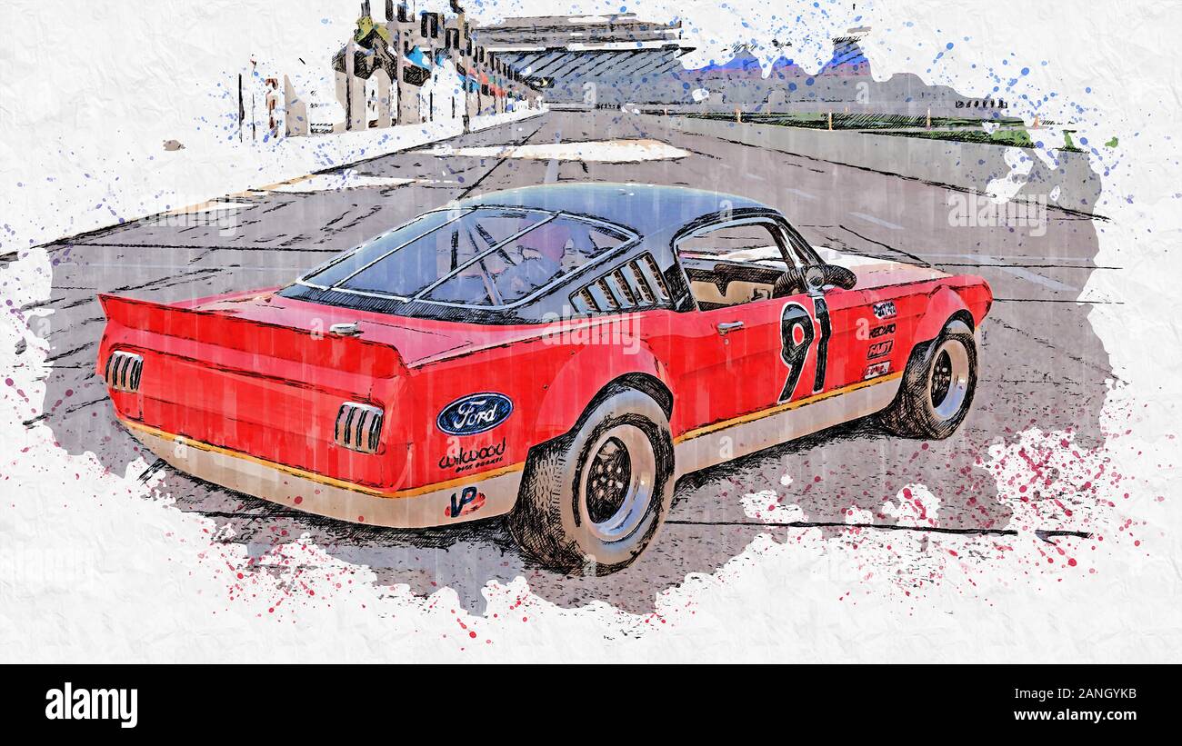 Ford Mustang First Generation High Resolution Stock Photography and ...