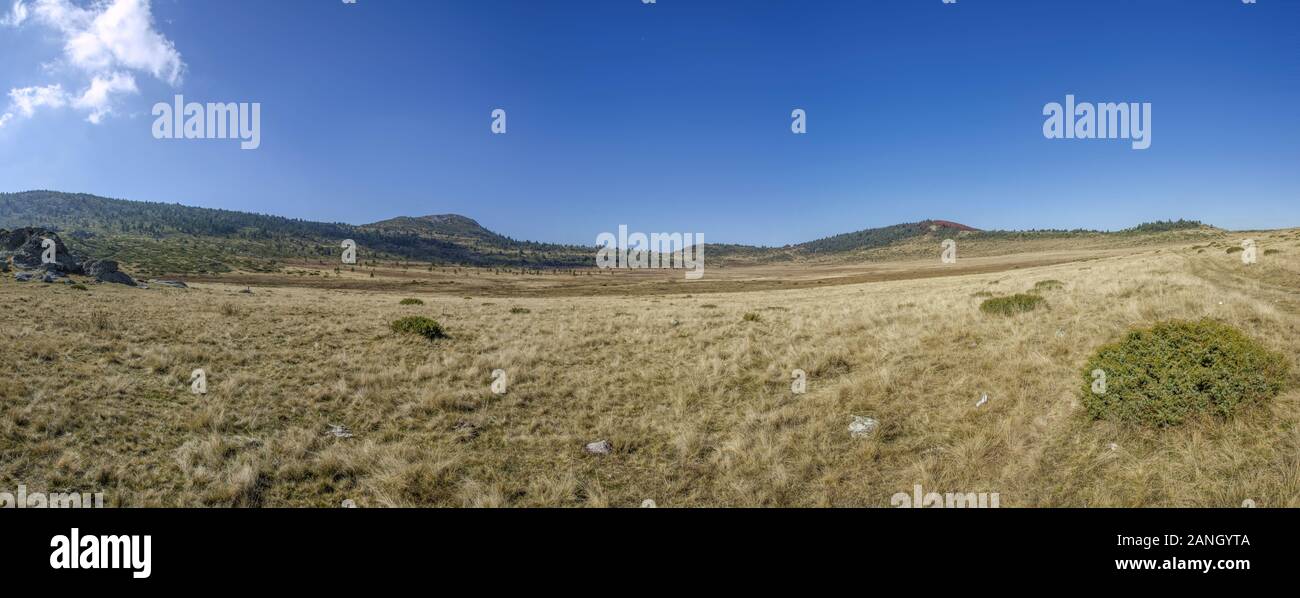 Mountain area - Panorama - Dobro Pole Good Meadow - Macedonian Front ...