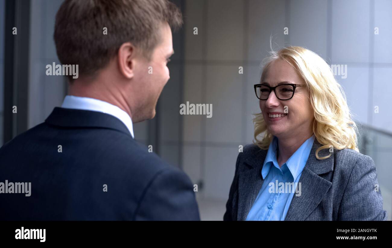 Compliment each other hi-res stock photography and images - Alamy