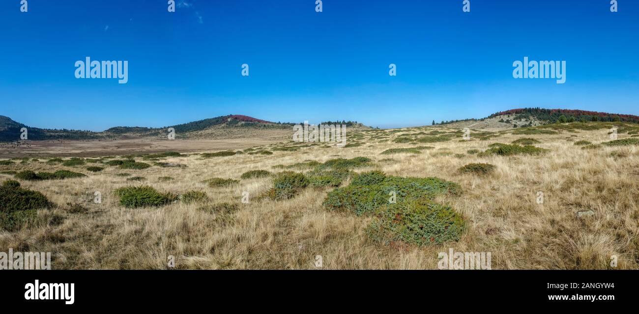 Dobro Pole Good Meadow - Macedonian Front WW1 location Stock Photo - Alamy