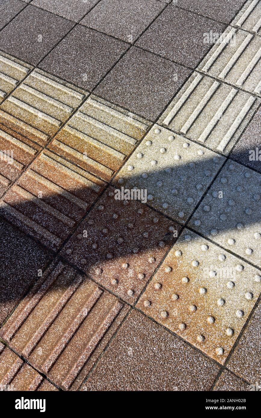 Braille pavement hi-res stock photography and images - Alamy
