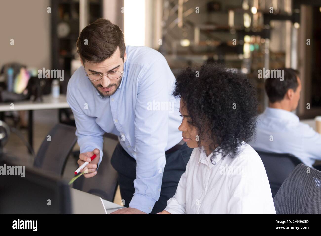 Explain teach instruct hi-res stock photography and images - Alamy