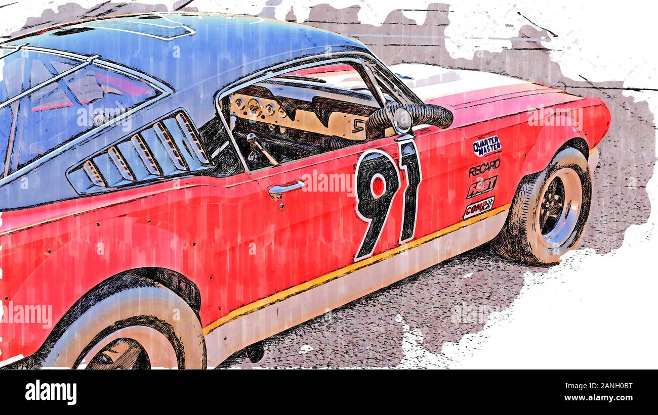 Ford Mustang First Generation High Resolution Stock Photography and ...