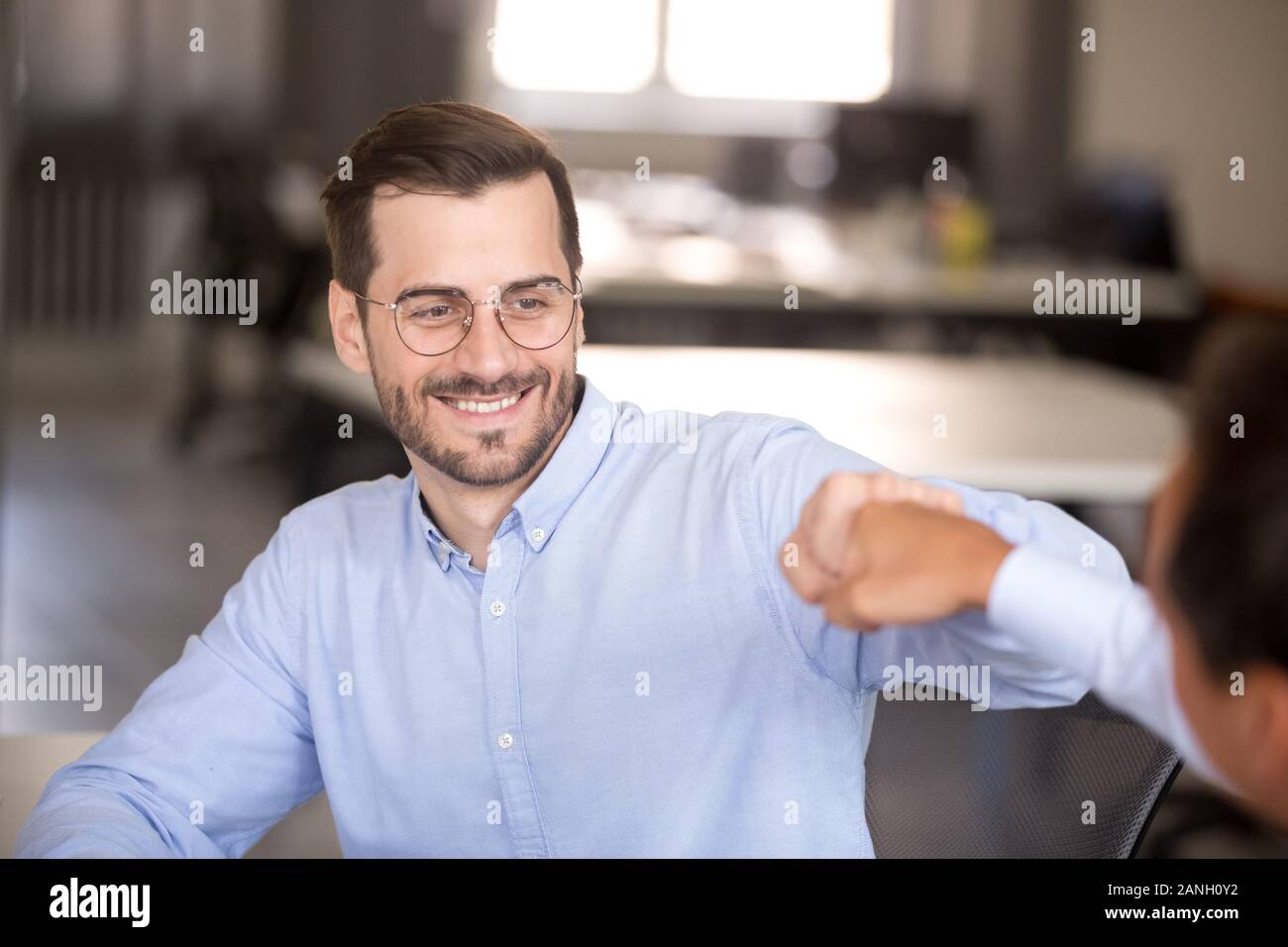 Excited partner hi-res stock photography and images - Alamy