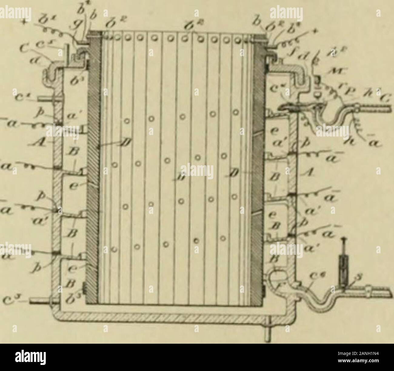 Section through inlet pipe hi-res stock photography and images - Alamy