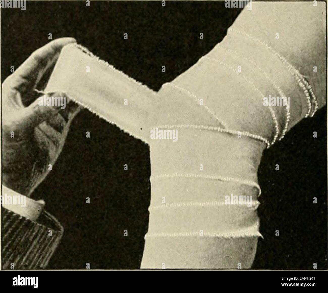 A text-book of first aid and emergency treatment . Fig. 52.—Figure-of ...