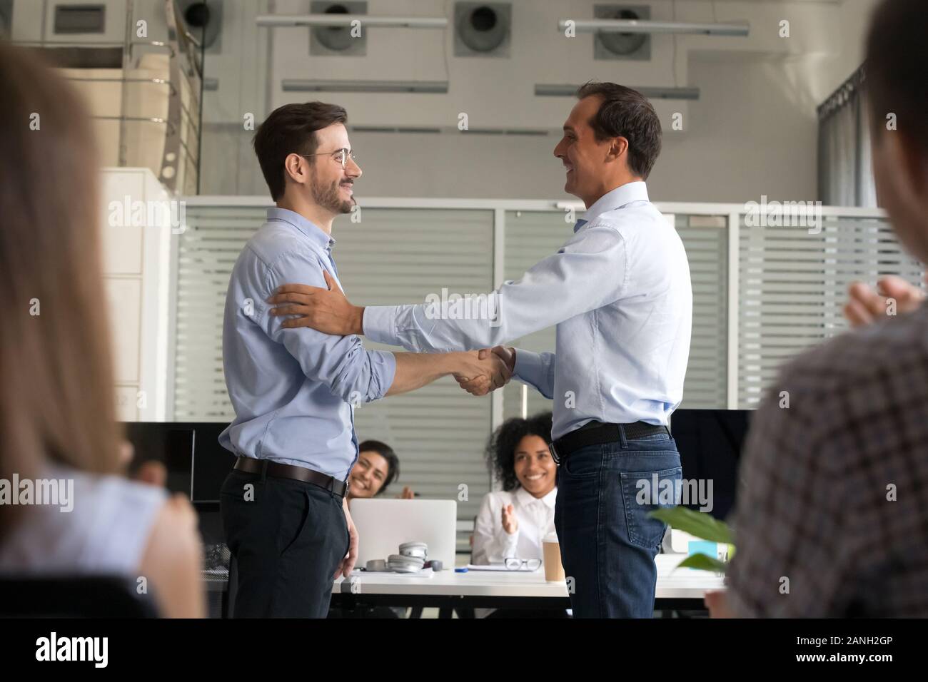 Promotion at work hi-res stock photography and images - Alamy