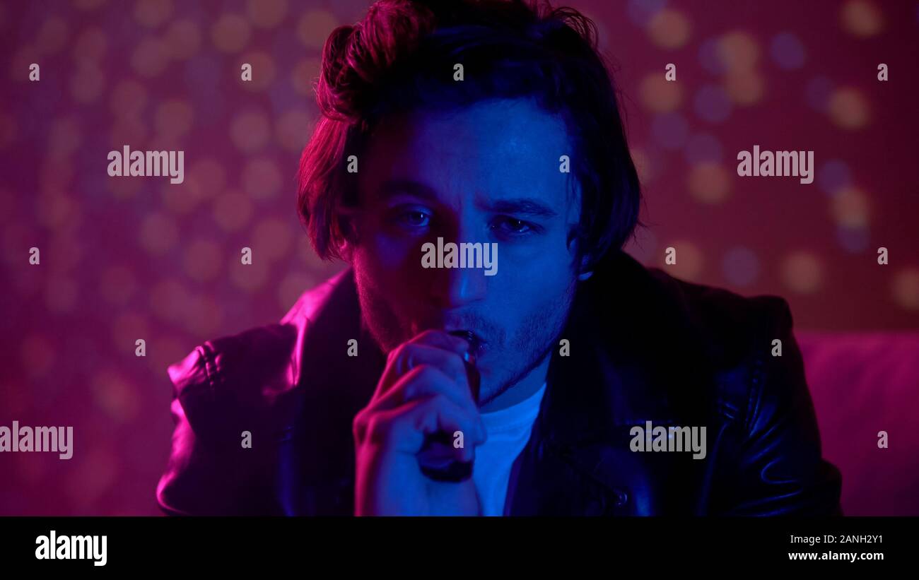 Bad man partying hi-res stock photography and images - Alamy