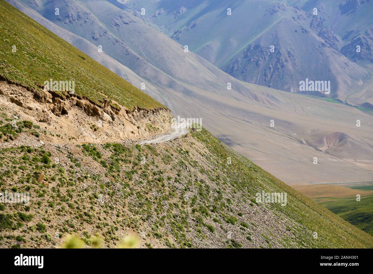Tian Shan Mountains in eastern Kyrgyzstan near Kochkor Stock Photo - Alamy