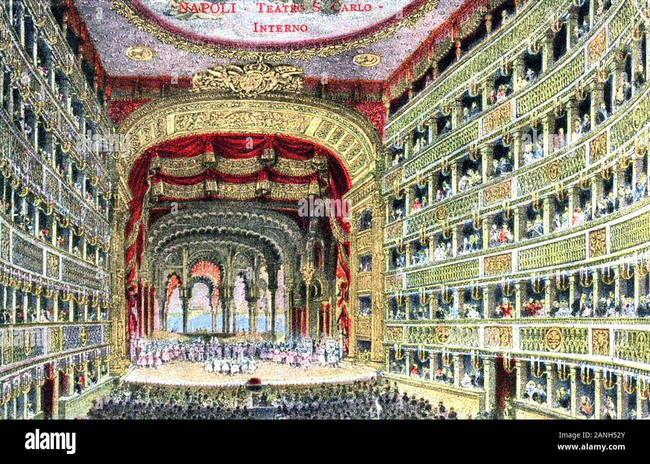 San carlo opera house hi-res stock photography and images - Alamy