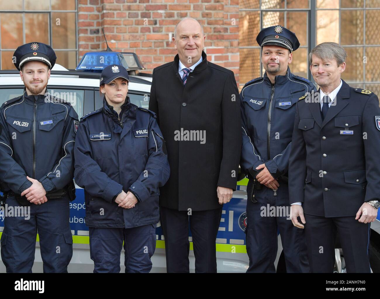 Guben, Germany. 17th Jan, 2020. Dietmar Woidke (M, SPD), Prime Minister ...