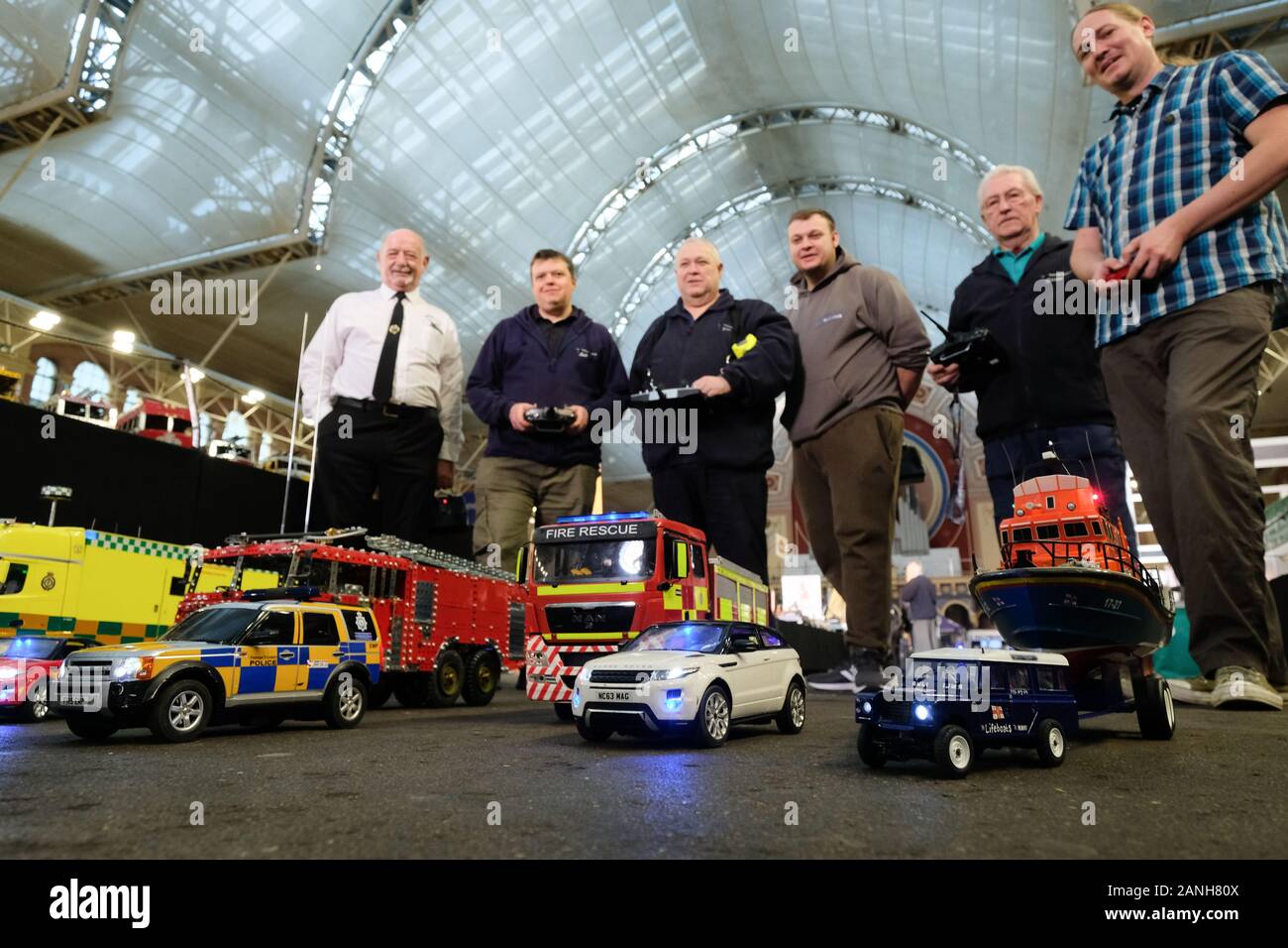 Alexandra palace, London, UK. 17th January 2020. The 24th London Model ...