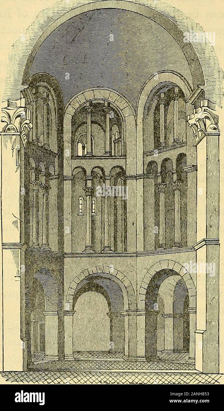 History of mediæval art . with the extrados of the subsidiary arches ...