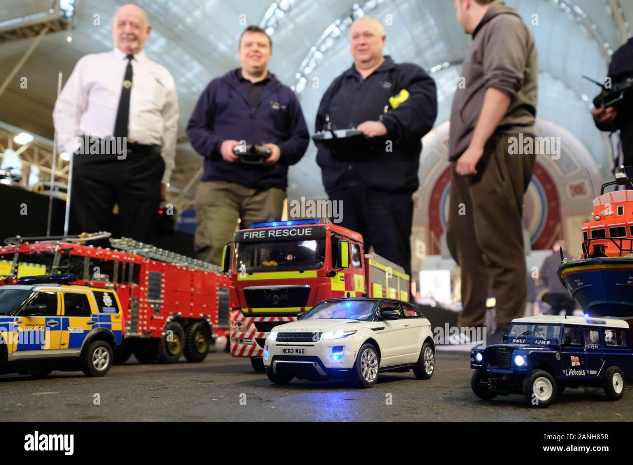 Alexandra palace, London, UK. 17th January 2020. The 24th London Model ...